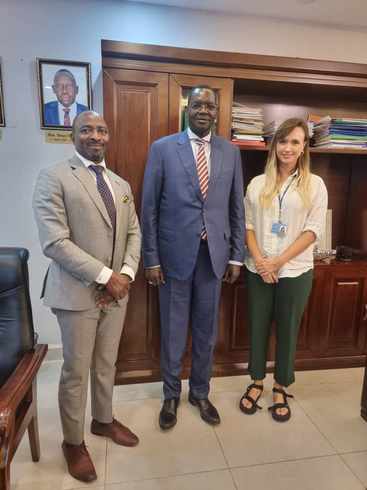 Governor meets Canada's head of mission - BoSS | Bank of South Sudan